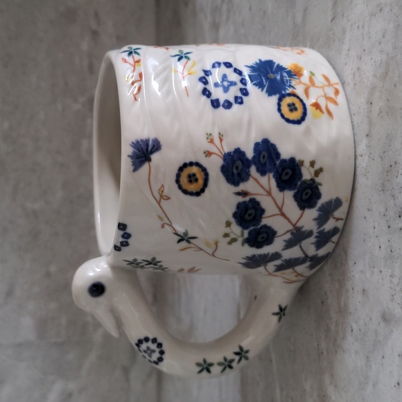 Anthropologie | Dining | Euc Anthropologie Stunning Swan Mug | Poshmark